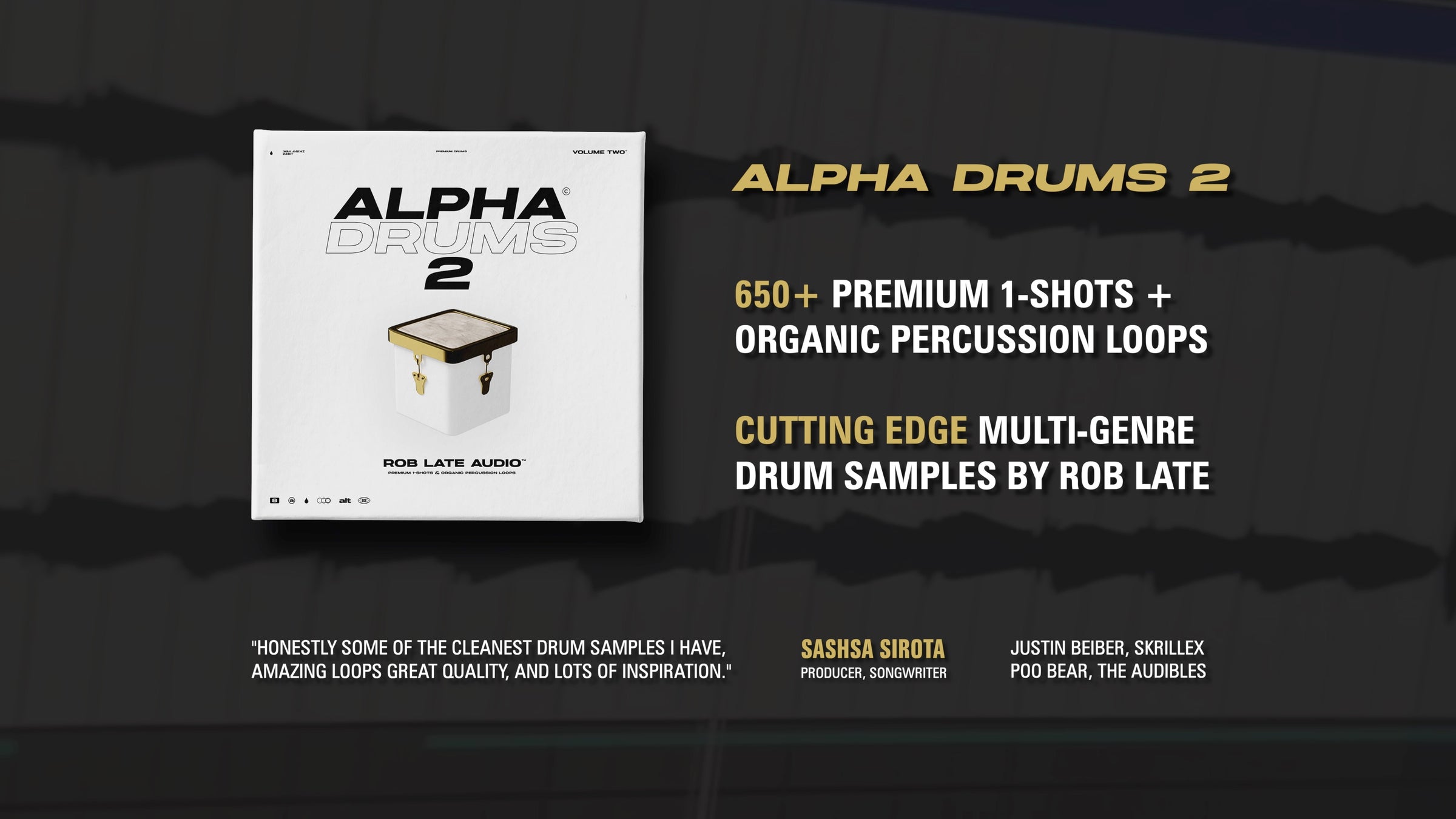 Alpha Drums 2 - Sample Pack